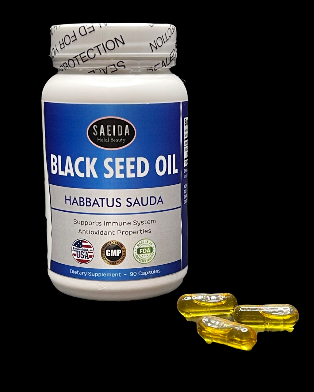 Black seed oil - Habbatus Sauda – SAEIDA HALAL BEAUTY